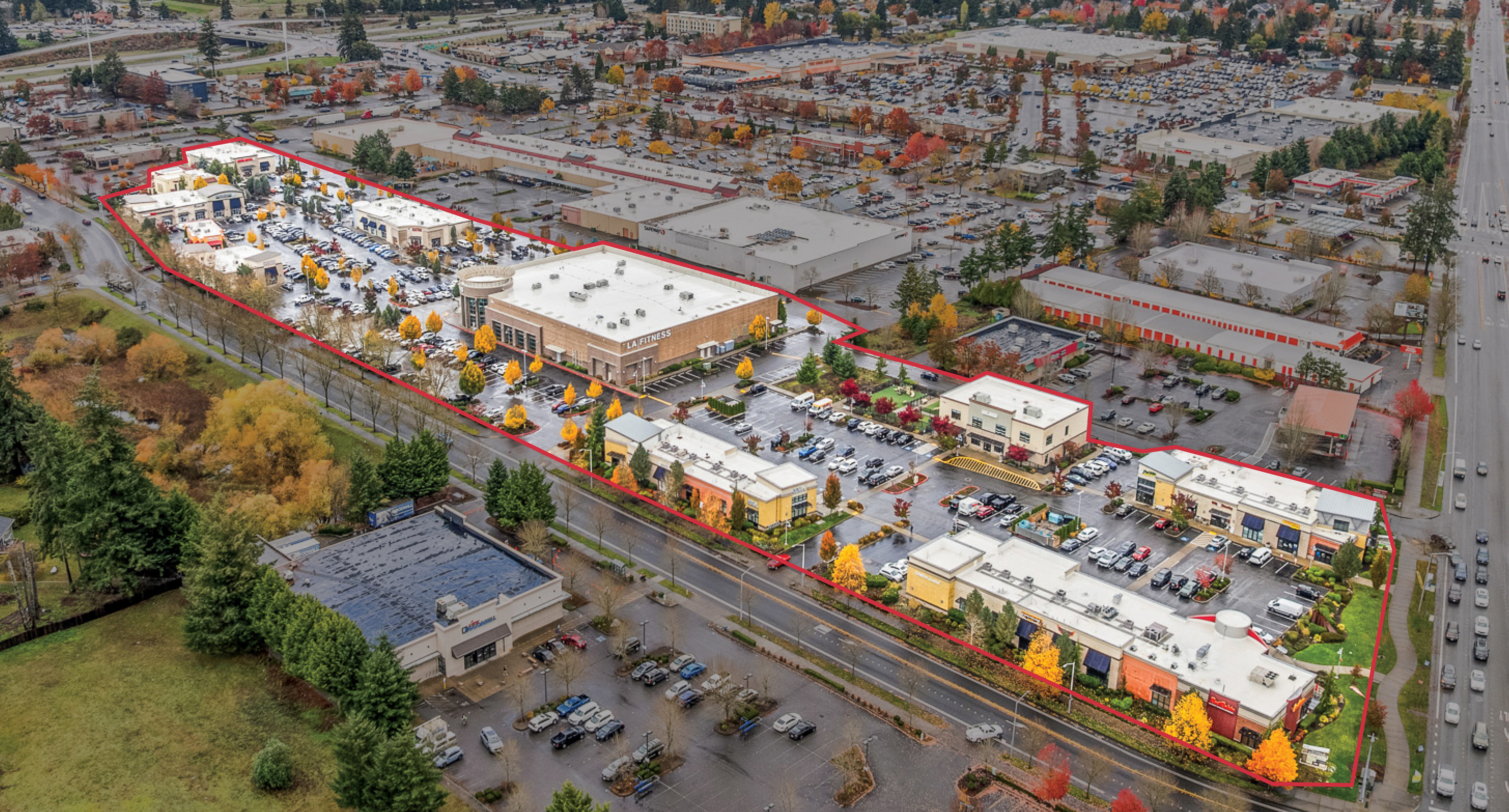 Premier Retail Center For Sale in Lacey, WA
